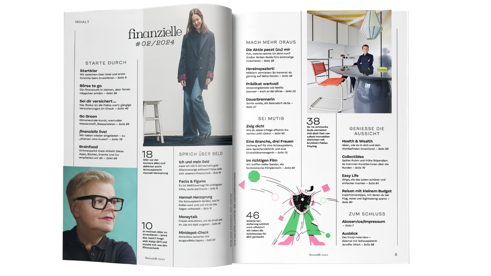 finanzielle - das Magazin: Das liest du in der neuen Ausgabe - finanzielle